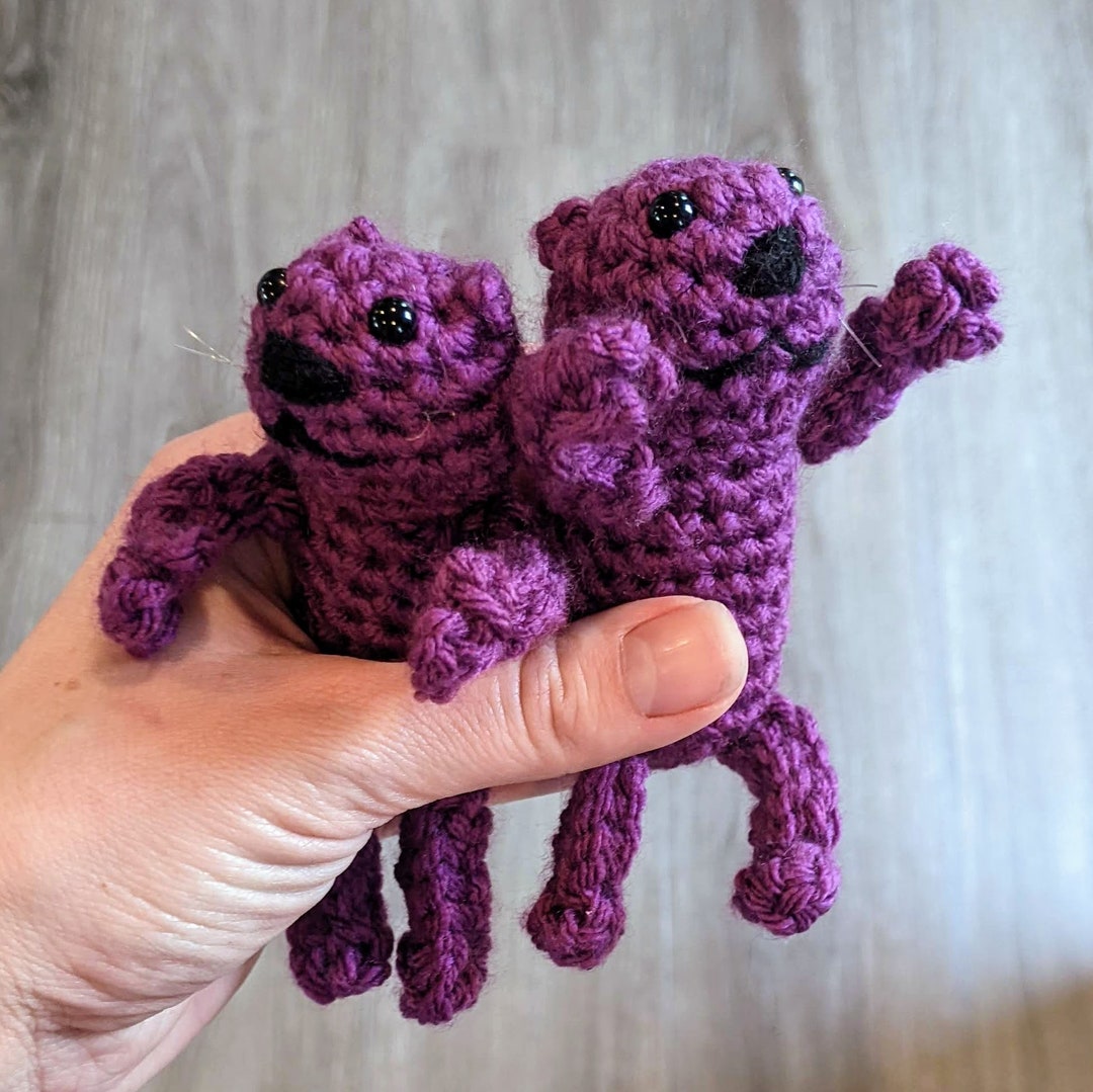 Pip and Pop the Otters Crochet **PATTERN ONLY** - Etsy