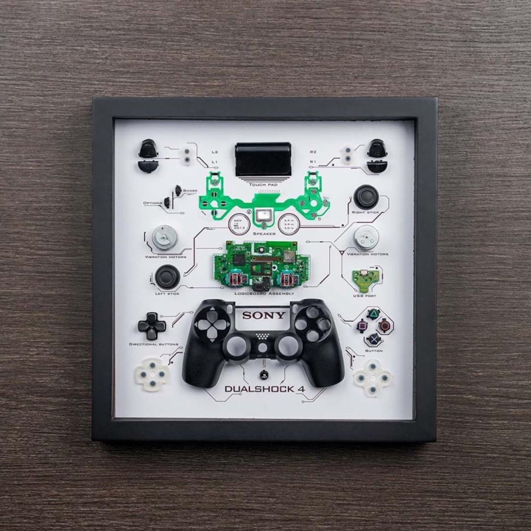 Sony PS4 Dualshock 4 Teardown Digital Template - Etsy