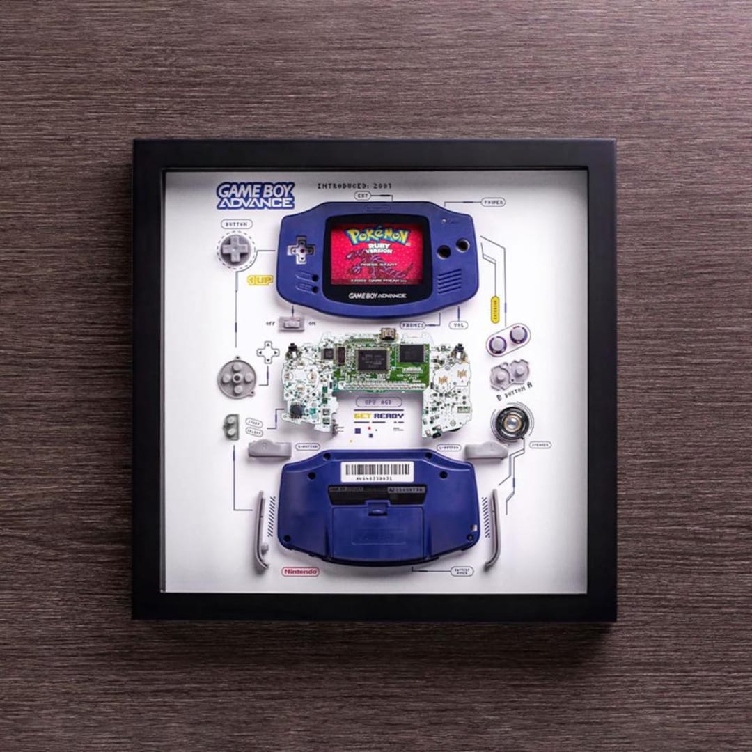 Nintendo Game Boy Advance Teardown Digital Template - Etsy