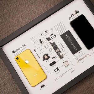Apple iPhone XR Teardown Digital Template - Etsy