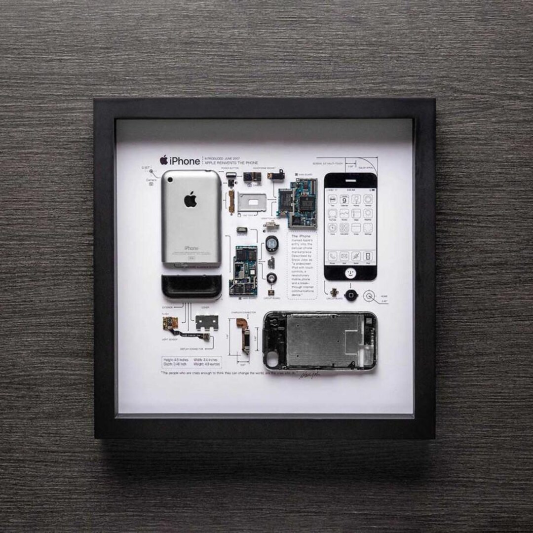 Apple iPhone (1st Generation) 2G Teardown Digital Template (3 Versions ...
