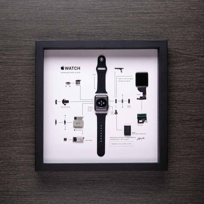 Apple Watch 2nd Generation (series 1) Teardown Digital Template - Etsy