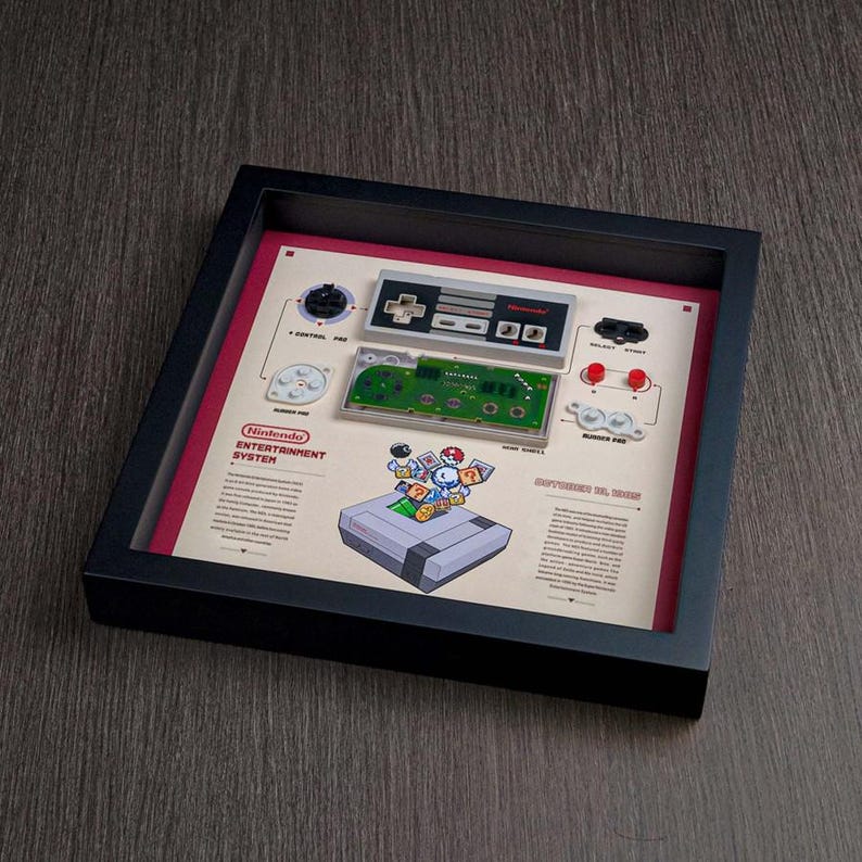 Nintendo Classic Teardown Digital Template NES - Etsy