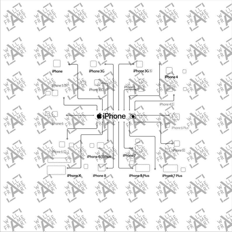 Apple Iphones Camera Teardown Digital Template - Etsy