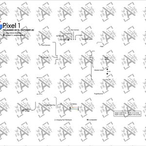 Google Pixel (1st Generation) Teardown Digital Tewmplate - Etsy