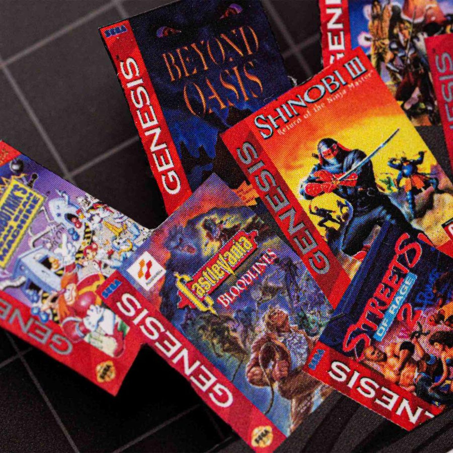 Sega Genesis Teardown Digital Template - Etsy