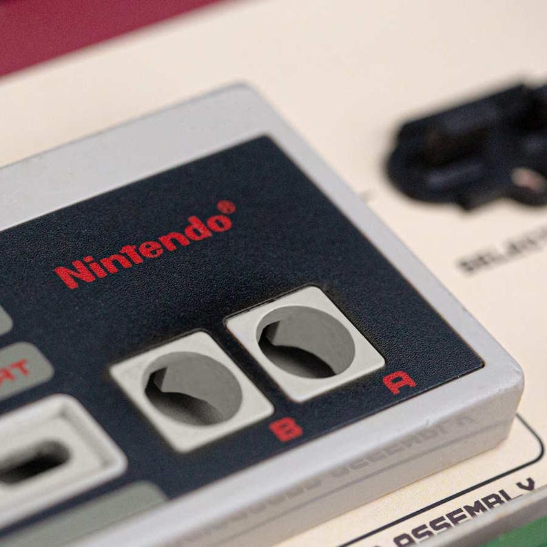 Nintendo Classic Teardown Digital Template NES - Etsy