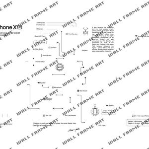 Apple iPhone XR Teardown Digital Template - Etsy