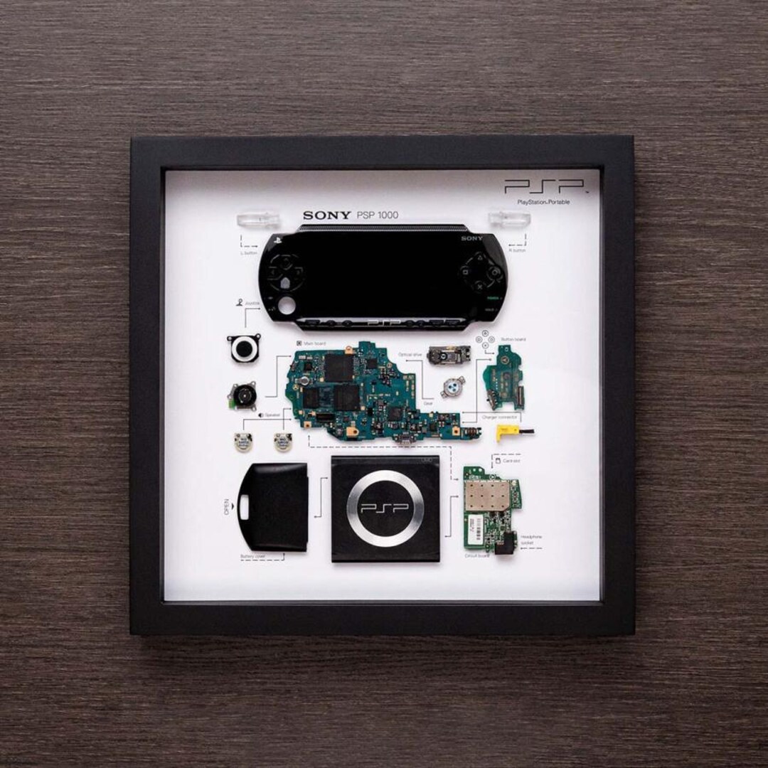 Sony PSP 1000 Teardown Digital Template - Etsy