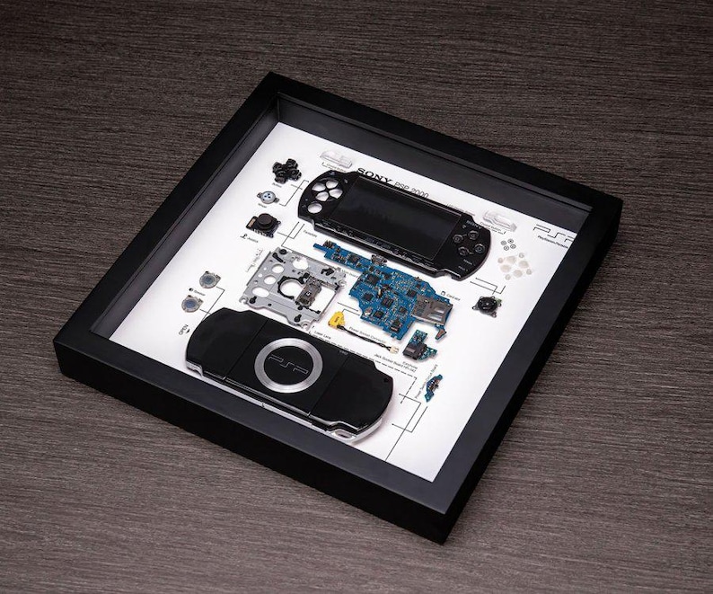 Sony PSP 2000 Teardown Digital Template - Etsy