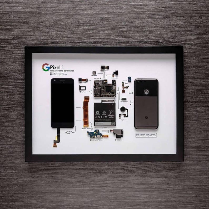 Google Pixel (1st Generation) Teardown Digital Tewmplate - Etsy