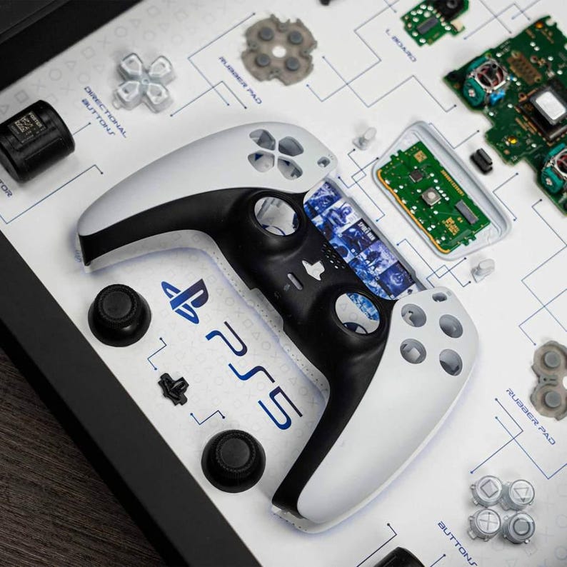 Sony PS5 Dualsense Controller Teardown Digital Template - Etsy Australia