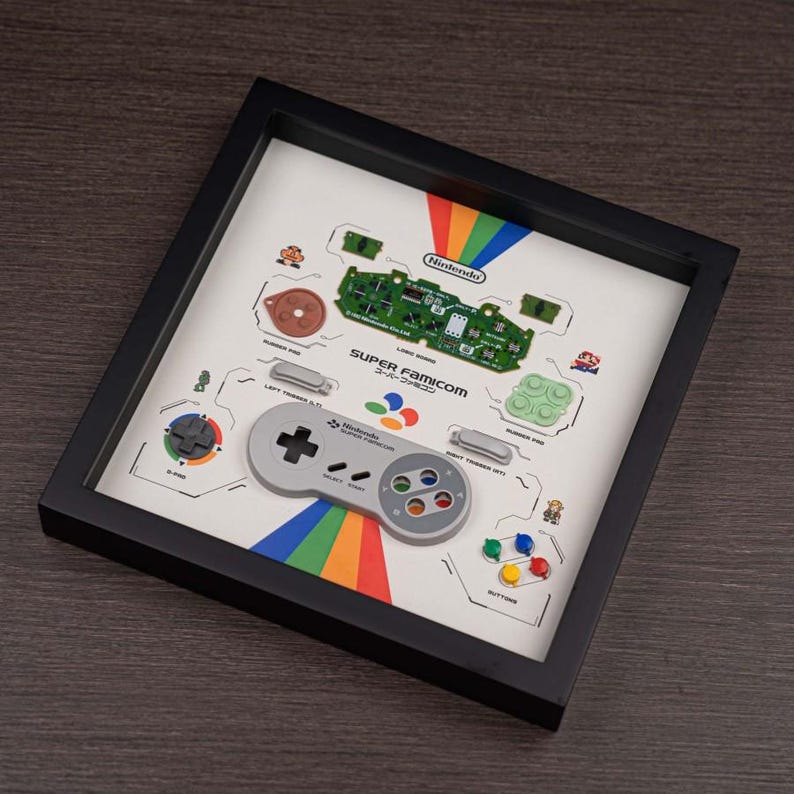 Nintendo Super Famicom Teardown Digital Template - Etsy