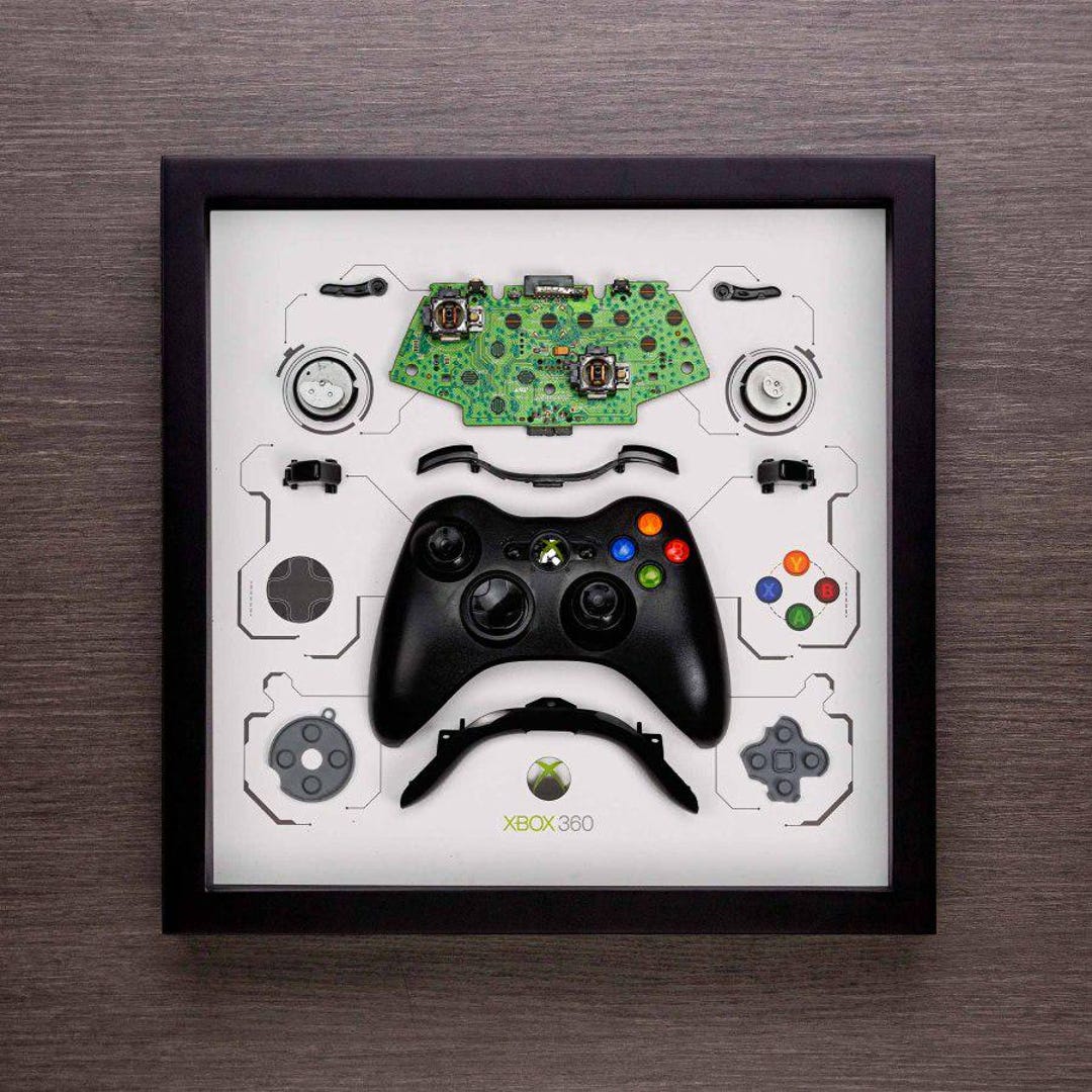 Microsoft XBOX 360 Controller Teardown Digital Template - Etsy