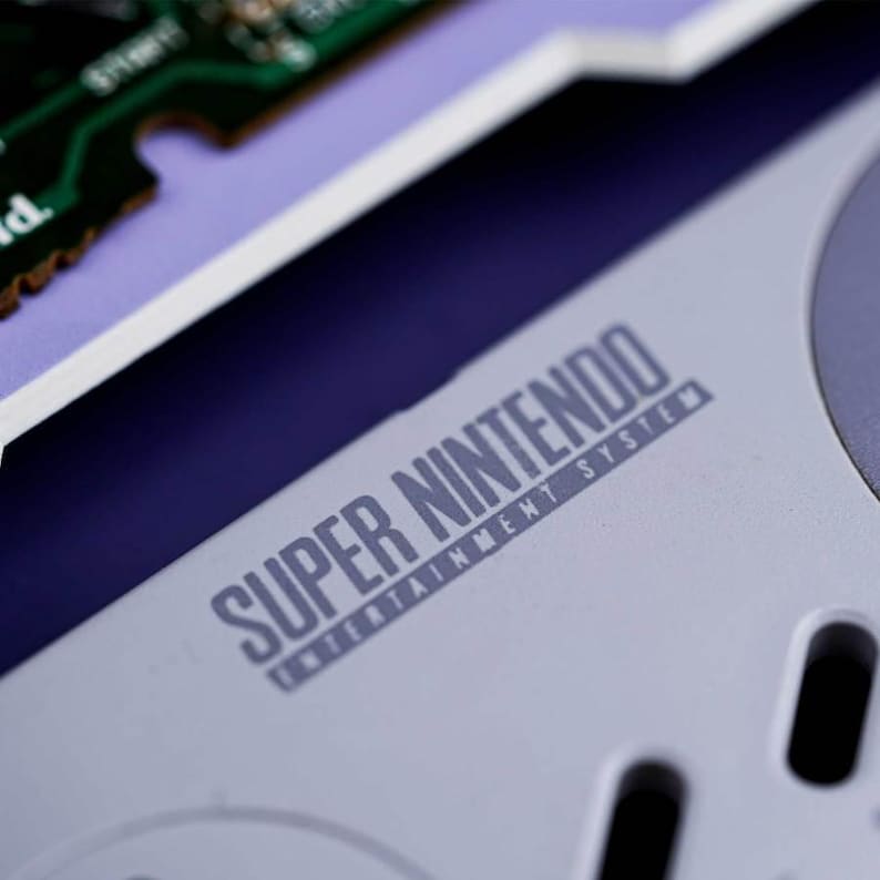 Nintendo SNES Controller V2 Teardown Digital Template - Etsy