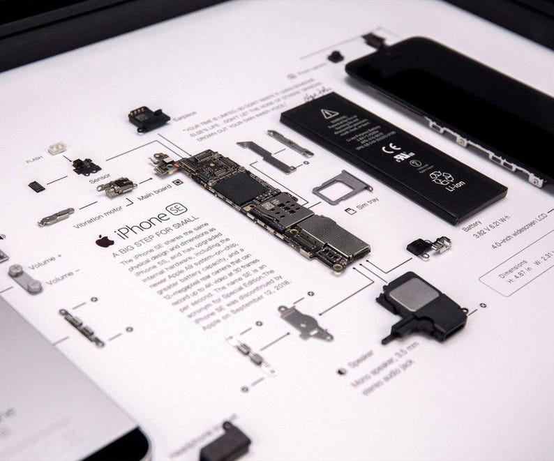 Apple iPhone SE (1st Generation) Teardown - Etsy