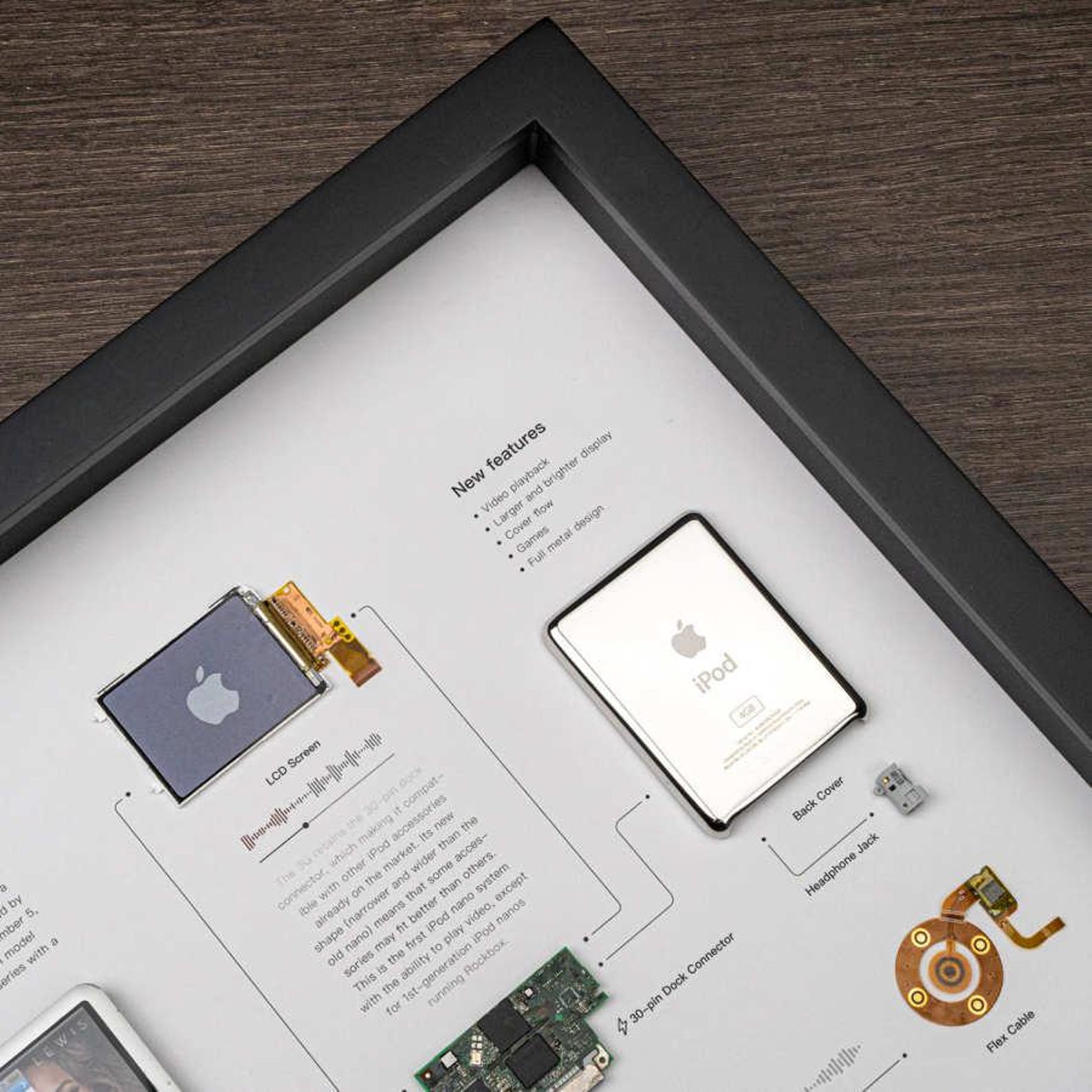 Apple Ipod Nano (3rd Generation) Teardown Digital Template - Etsy