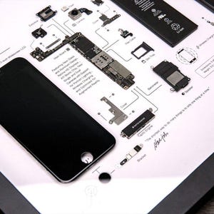Apple iPhone 8 Teardown Digital Template - Etsy