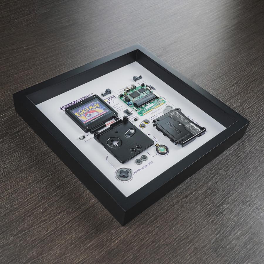 Nintendo Game Boy Advance SP Teardown Digital Template - Etsy