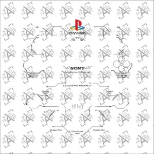 Sony PS1 Controller Teardown Teardown Digital Template - Etsy