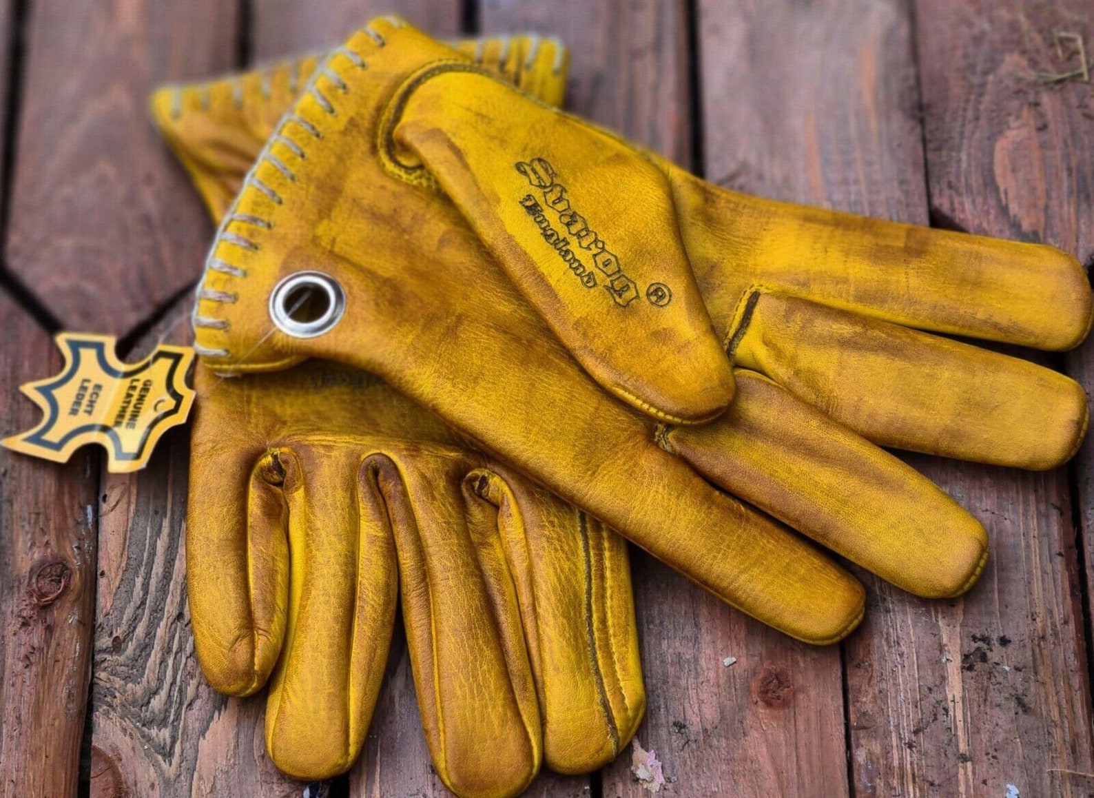 Svarog England Leather Motorcycle Gloves: Biker Chopper Gloves - Etsy