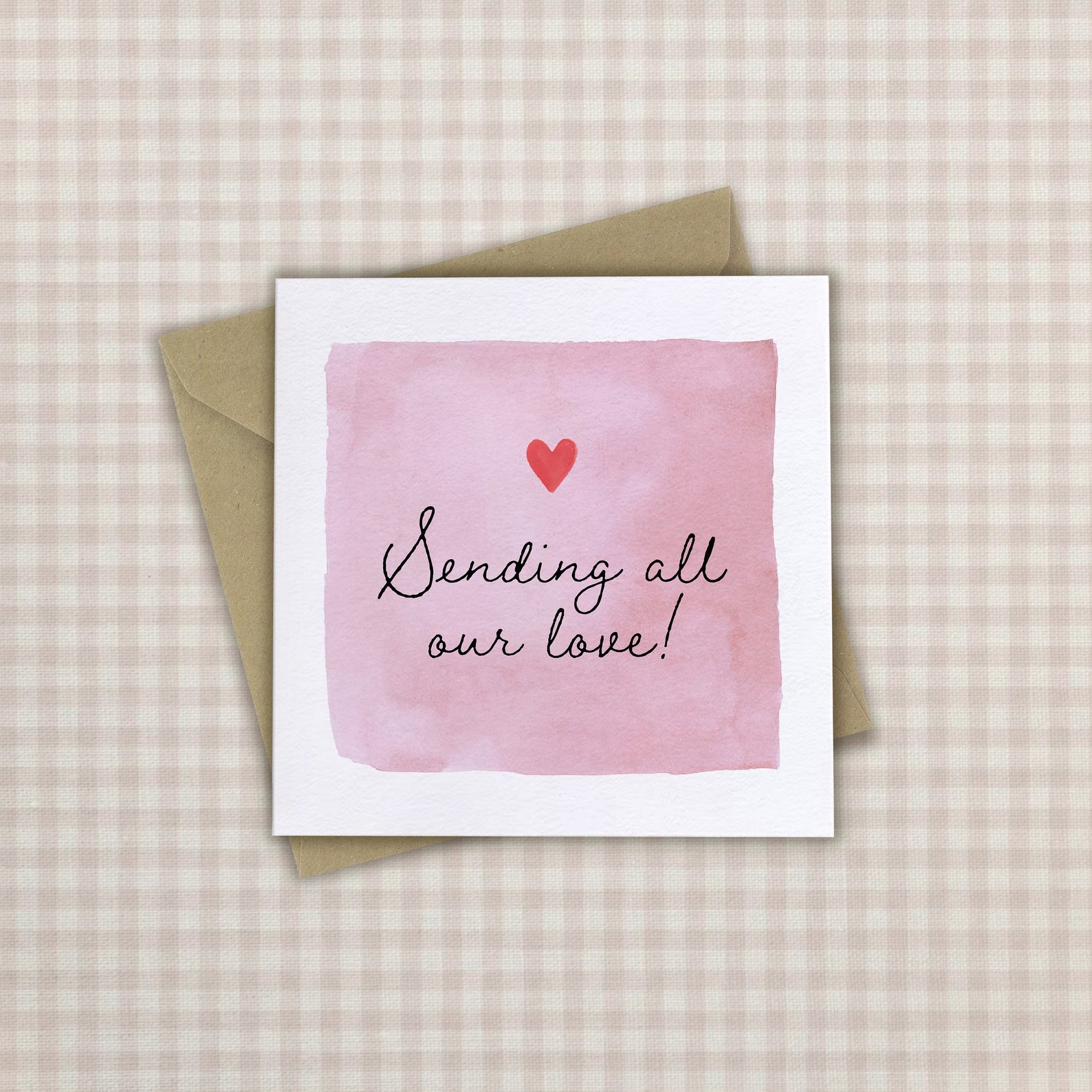 Sending All Our Love | Sympathy Card | Thoughtful Card | Thinking of ...