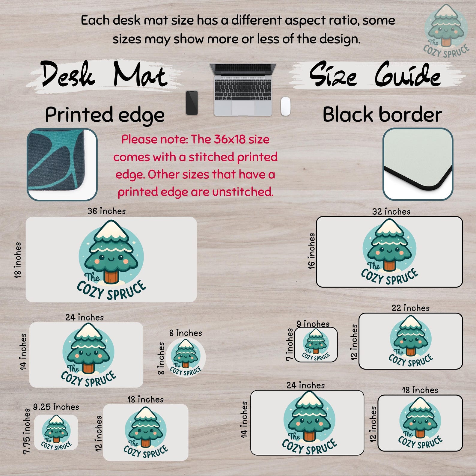 Aesthetic Duck Desk Mat - Earth Tone Deskmat, Lush Pond Mouse Pad ...