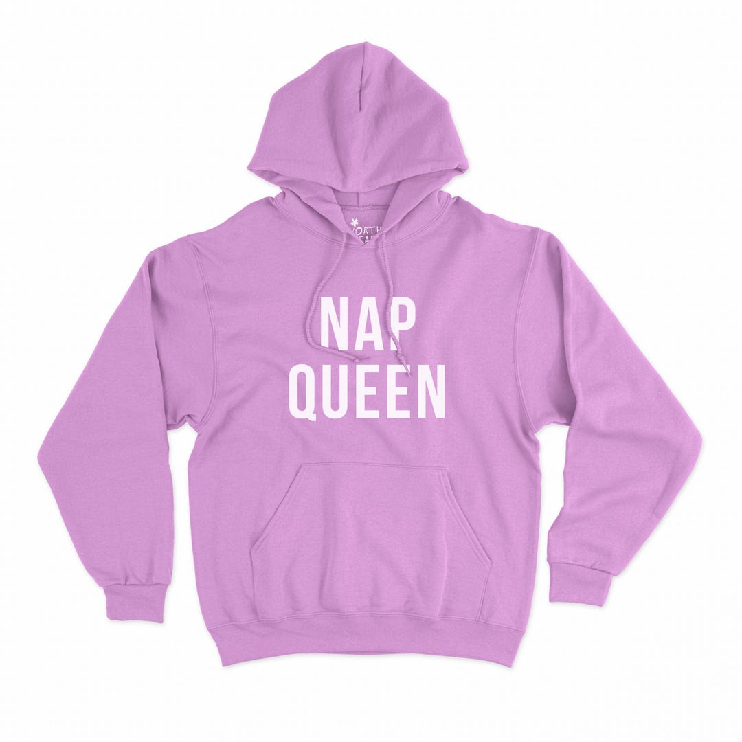 Nap Queen Hoodie | Cute Kawaii Hoodie | Sleepy Girl Aesthetic | Sad ...