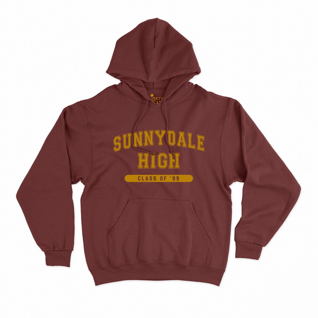 Sunnydale High Hoodie - Sunnydale High Shirt - Varsity Shirt - College ...