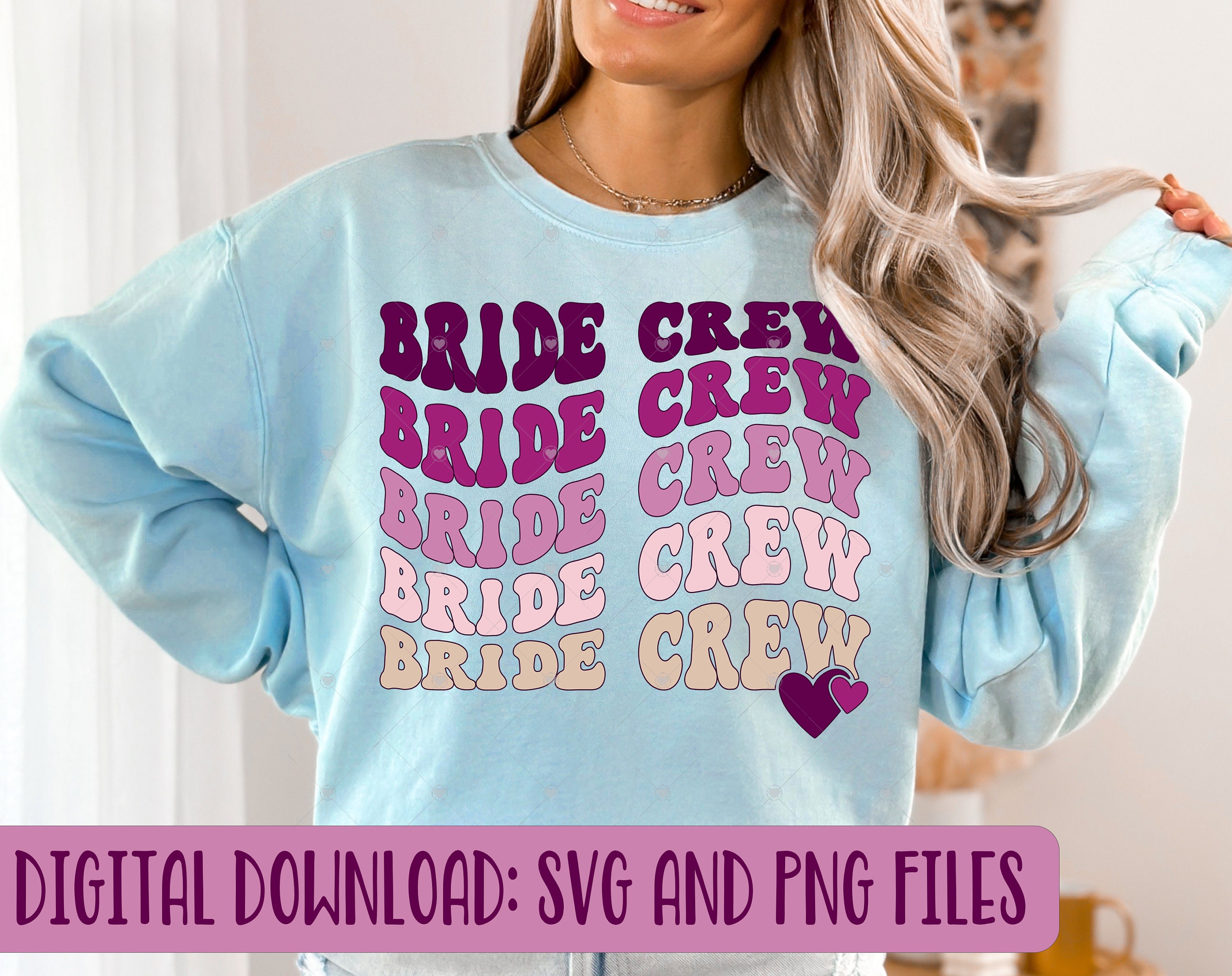 Bride Crew SVG PNG Files, I Do Crew Svg, Bride Tribe, Bridal Team ...