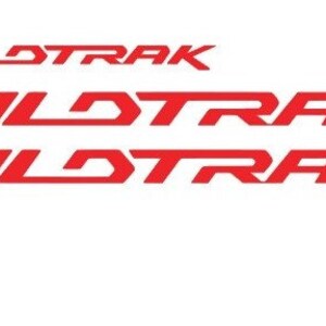 3pcs WILDTRAK Ford Ranger Raptor Decal Sticker Sport Racing Claws ...