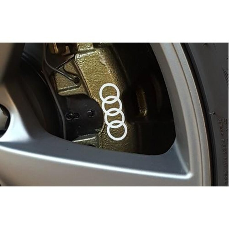Audi Decals Stickers for Brake Calipers Mirrors Windows Bumper and More ...
