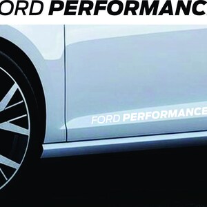 2X FORD PERFORMANCE Decal Sticker Sport Racing Stripe Emblem Car Truck ...
