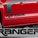Two FORD RANGER Old Raptor Decal Sticker Sport Racing Claws Stripe ...