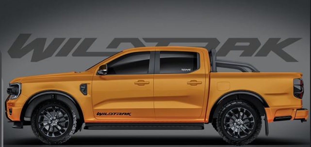 Ford WILDTRAK SPORT Ranger, Raptor Tailgate Side Decal Sticker Pick-up ...