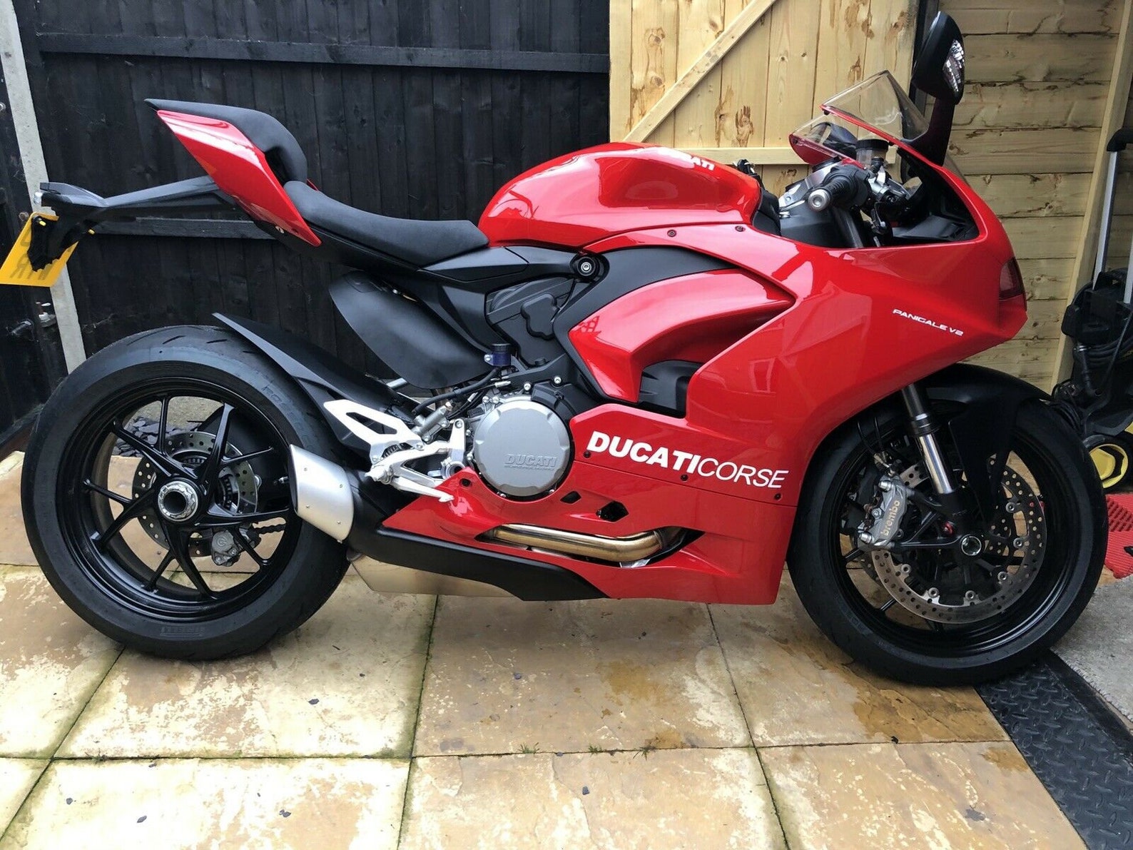 Ducati Corse Motorcycle Decals Stickers Set for Bike Fuel Tank Helmet ...