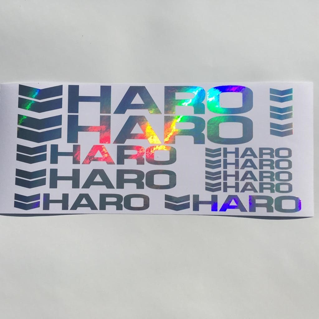 Haro Decals Stickers Set for Frame Vinyl Graphics Bike Mtb Helmet Road ...