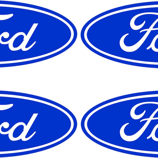 Large Red Ford Stickers - Etsy UK