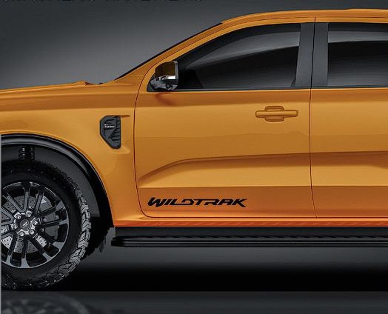 3pcs WILDTRAK Ford Ranger Raptor Decal Sticker Sport Racing Claws ...