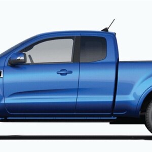 Two FORD RANGER Decal Sticker Claws Scratch Stripe Emblem Car Truck Suv ...