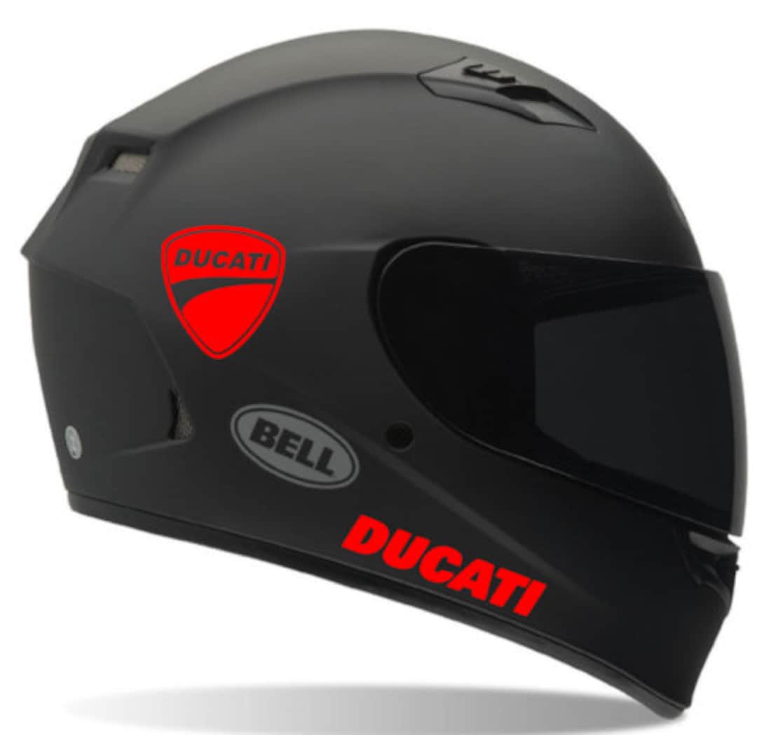 Ducati Motorcycle Decals Stickers for Helmet Bike Fuel Tank Logo Bike ...