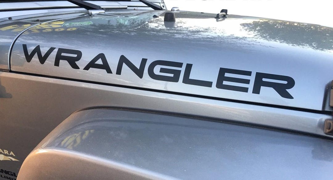 2pcs Wrangler Decals Sticker for Hood Window Bumper Tailgate or More - Etsy