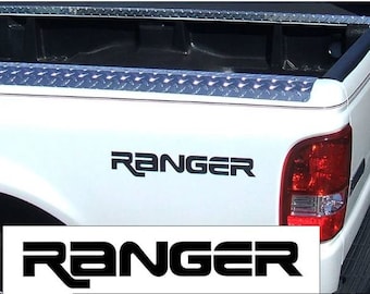 2pcs FORD RANGER Decal Sticker Sport Racing Claws Stripe Emblem Car ...