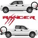 Two FORD RANGER Decal Sticker Claws Scratch Stripe Emblem Car Truck Suv ...