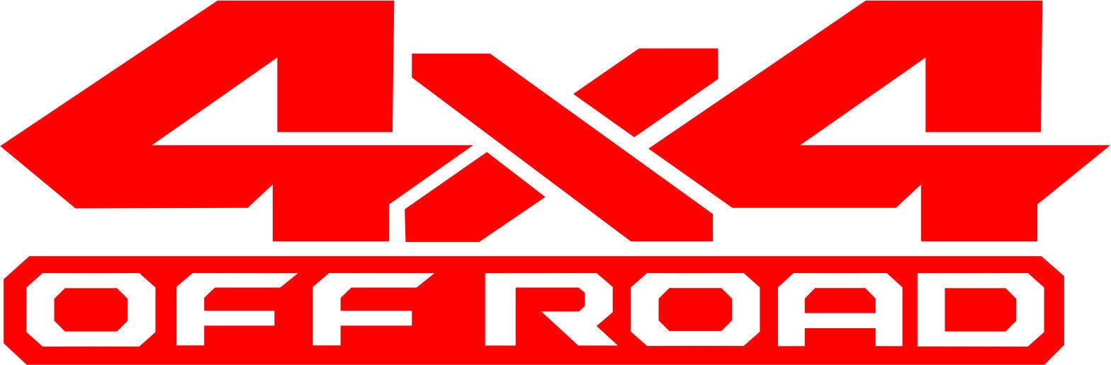 2pcs 4X4 OFF-ROAD Vinyl Stickers Decals for Truck Pickup - Etsy