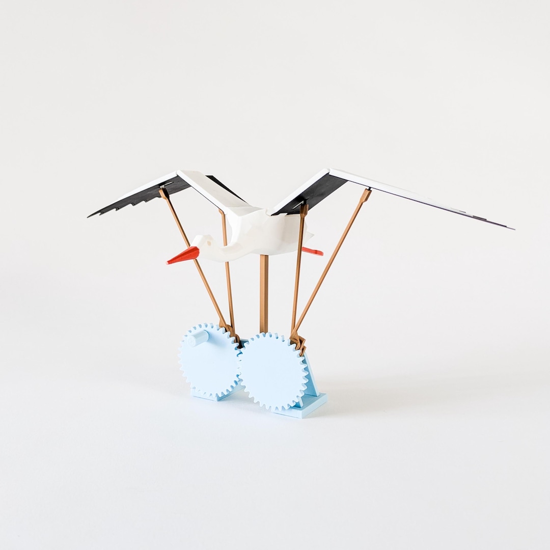 Automaton - Stork - Etsy