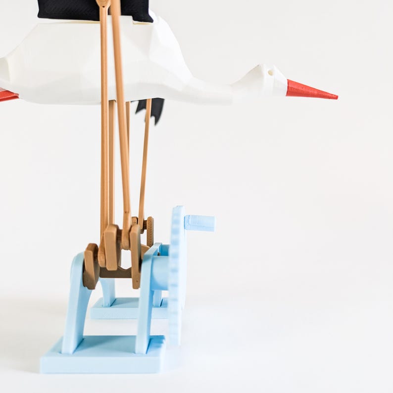 Automaton - Stork - Etsy