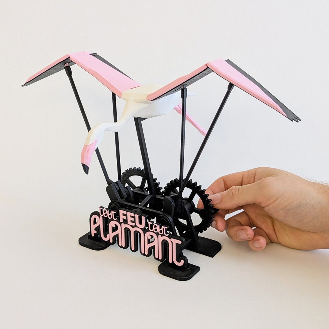 Automaton - Flamingo Pink - Assembly Kit - Etsy