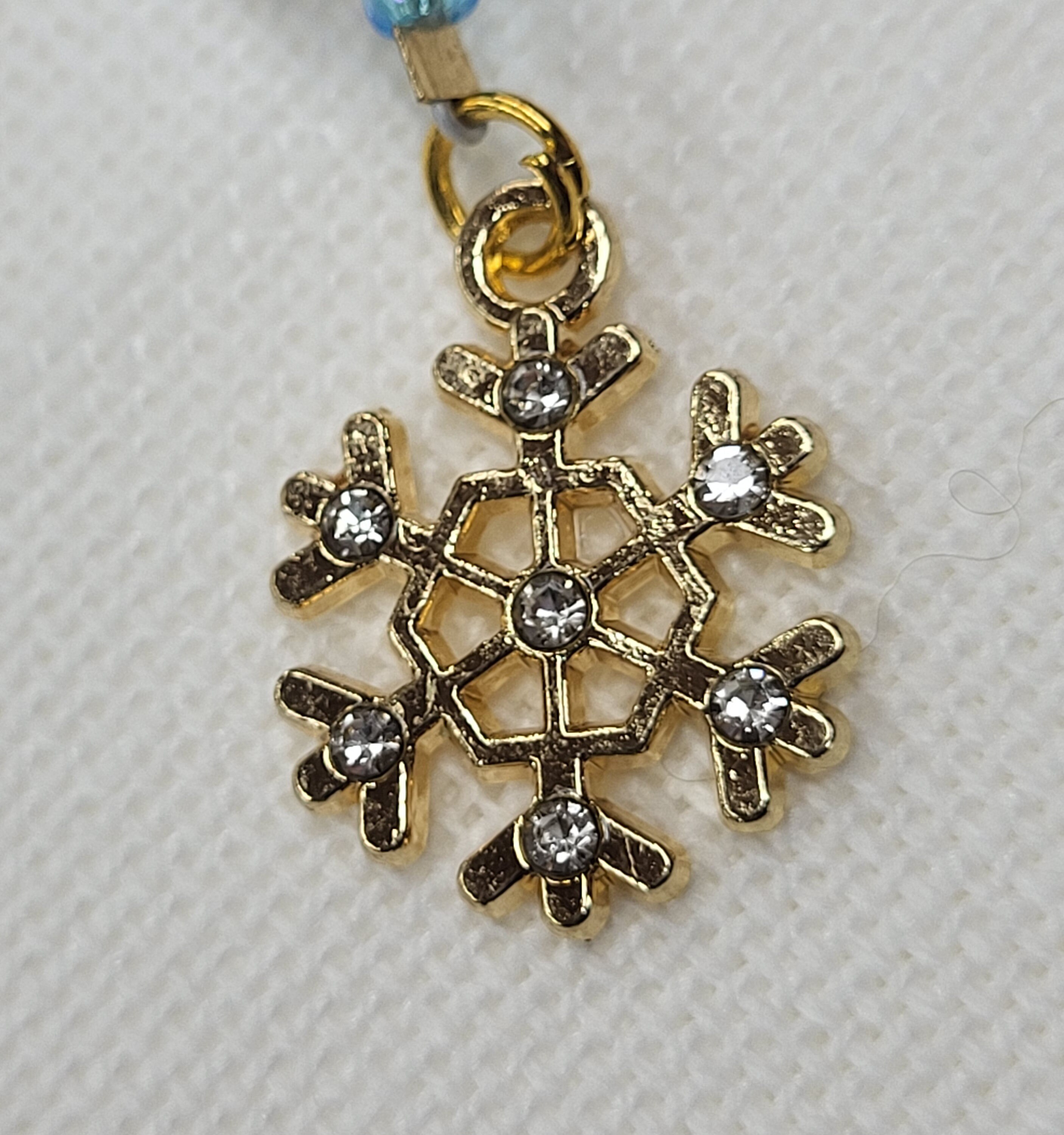 Snowflake Scissor Fob - Etsy