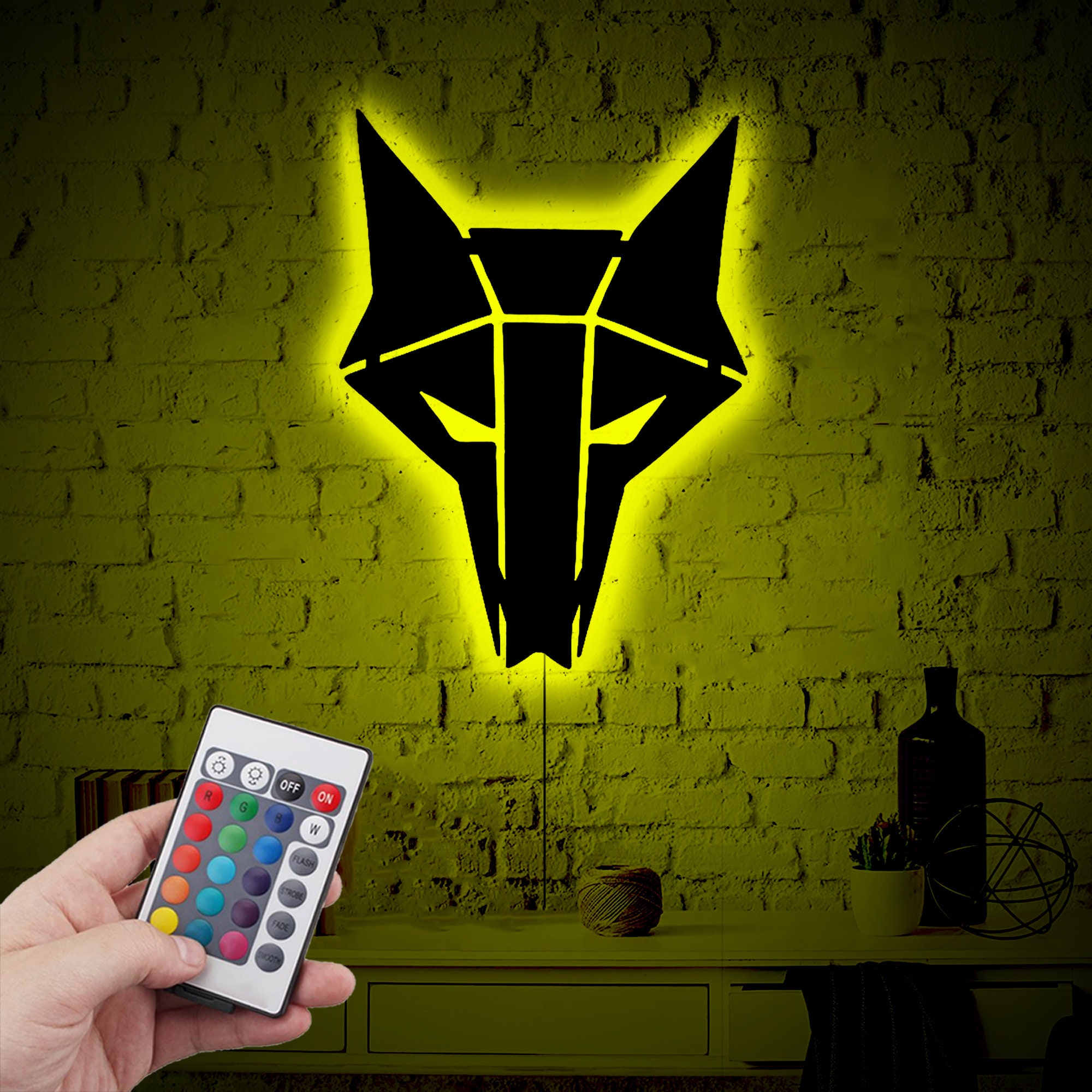Red Rising Neon Led Sign,red Rising Game Room Wall Art With LED Light ...